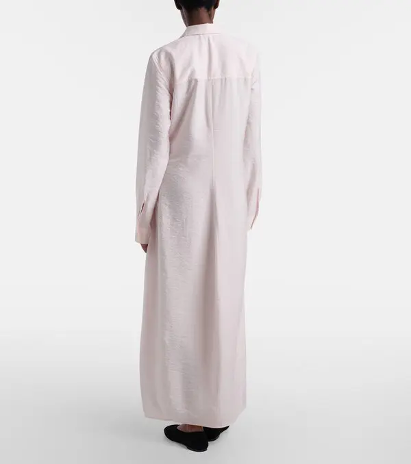 TOTEME Silk-blend Shirt Dress
