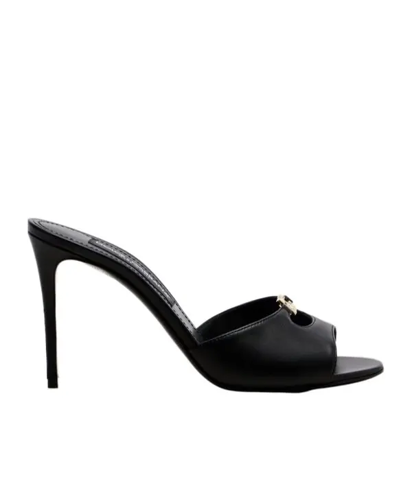 Dolce & Gabbana Round-toe High-heeled Sandals