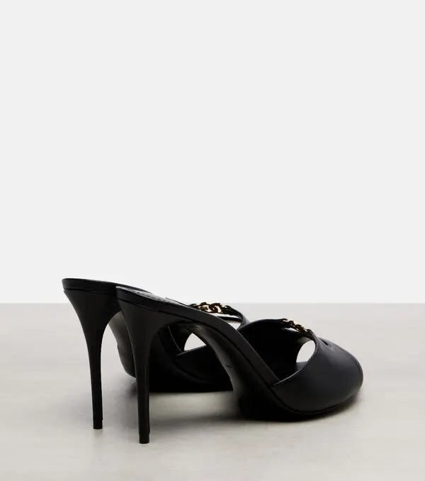 Dolce & Gabbana Round-toe High-heeled Sandals
