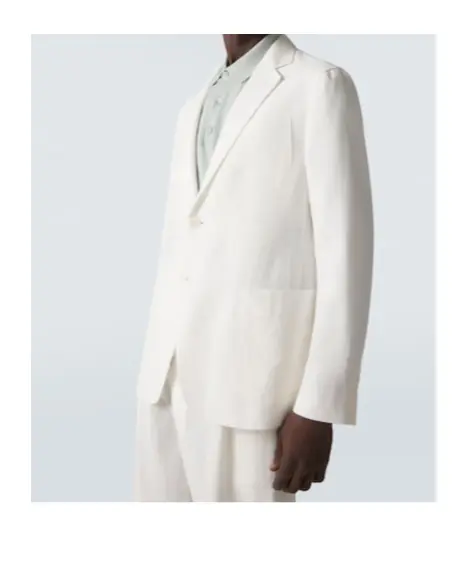 Giorgio Armani Upton Linen Canvas Blazer