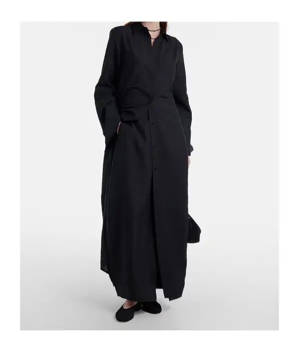 TOTEME Silk-blend Shirt Dress