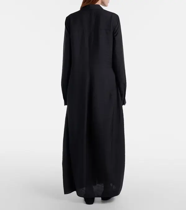 TOTEME Silk-blend Shirt Dress