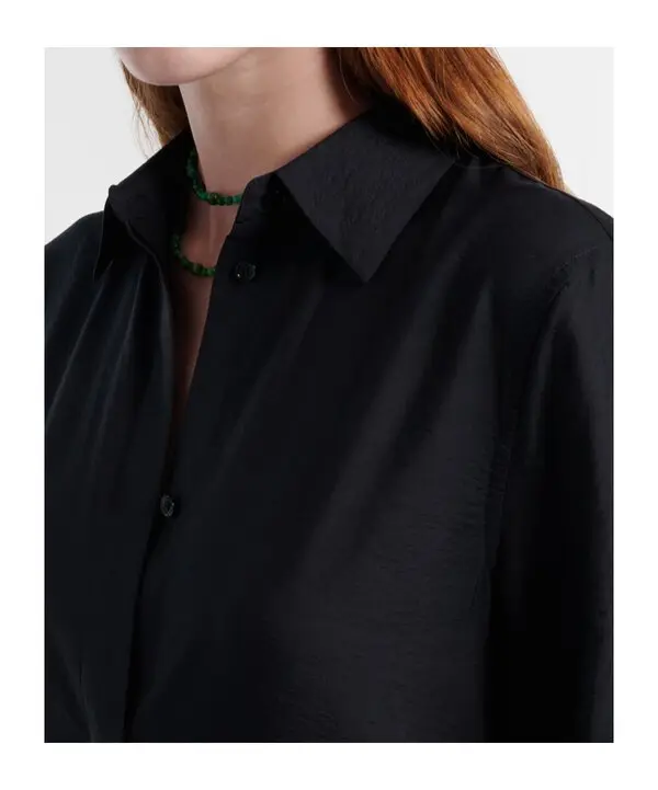 TOTEME Silk-blend Shirt Dress