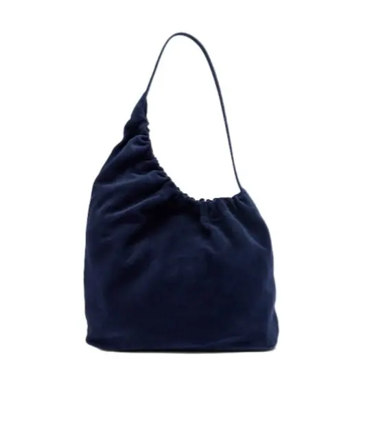 AESTHER EKME Demi Lune Cloud Suede Shoulder Bag