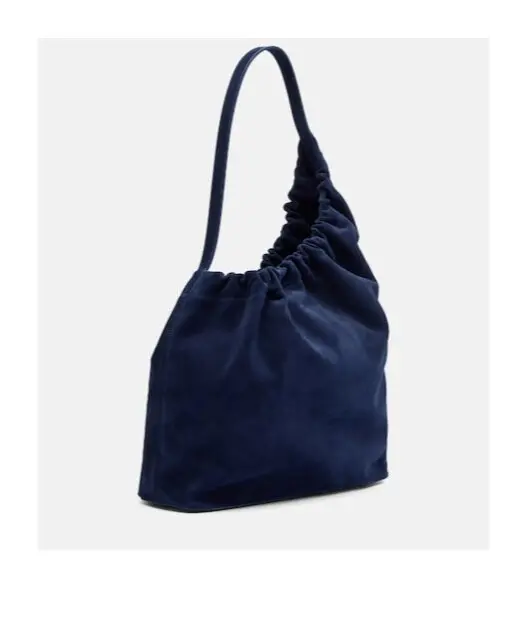 AESTHER EKME Demi Lune Cloud Suede Shoulder Bag