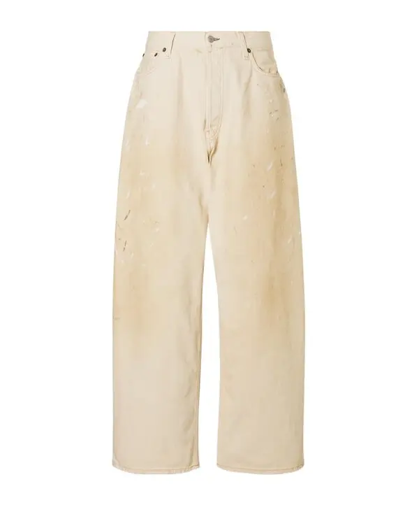 Acne Studios Distressed Wide-leg Jeans