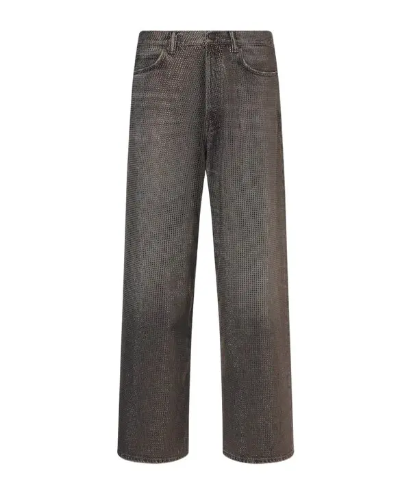 Acne Studios Embellished Wide-leg Jeans