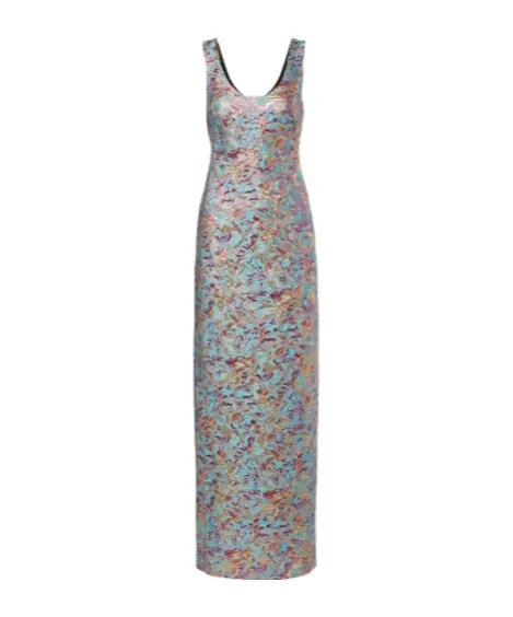 Dries Van Noten Brocade Maxi Dress