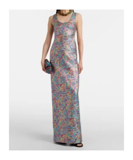 Dries Van Noten Brocade Maxi Dress