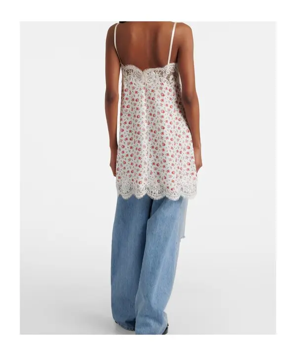 Dolce & Gabbana Distressed Wide-leg Jeans