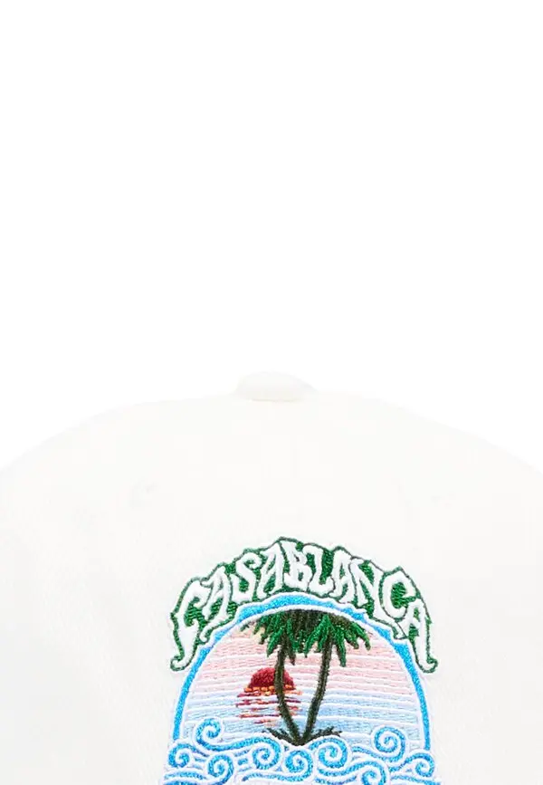 Casablanca Embroidered-logo Baseball Cap