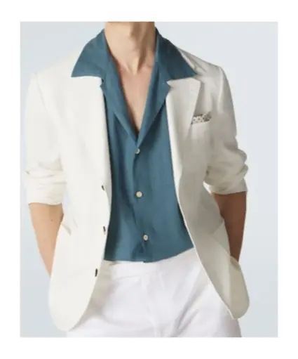 Kiton Linen Bowling Shirt