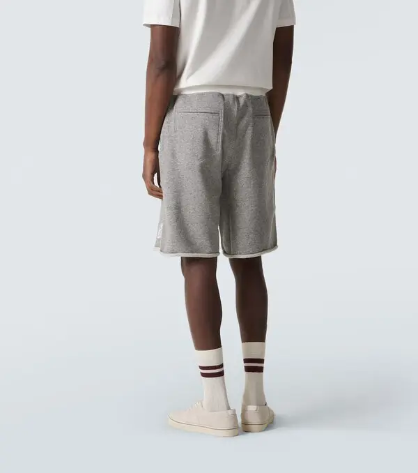 Brunello Cucinelli Cotton And Linen Jersey Shorts