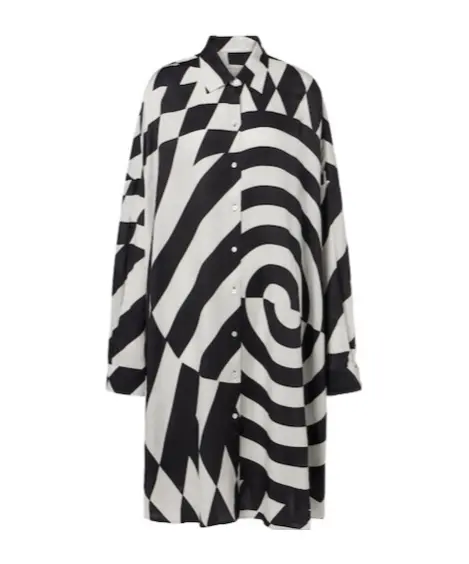 Dries Van Noten Printed Shirt Dress