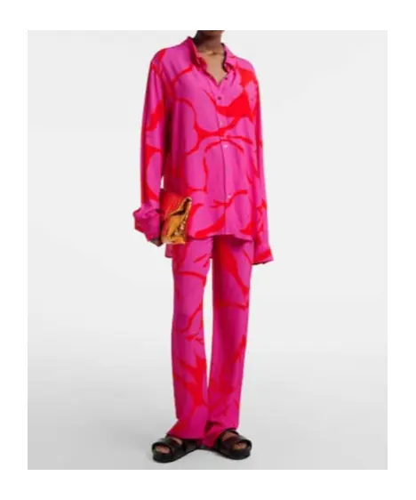 Dries Van Noten Floral Oversized Shirt