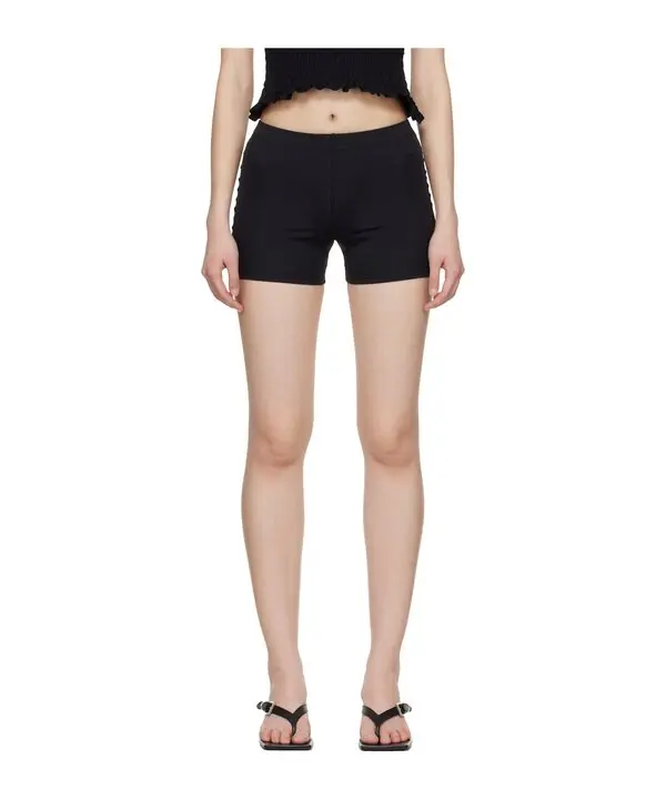 Vetements Logo-embroidered Mini Shorts