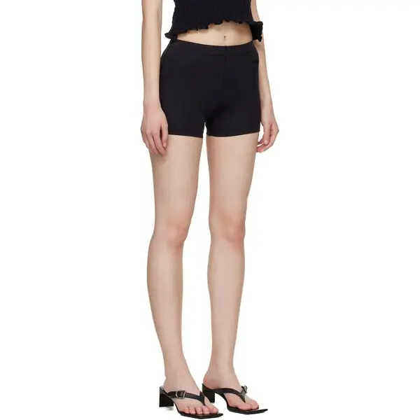 Vetements Logo-embroidered Mini Shorts