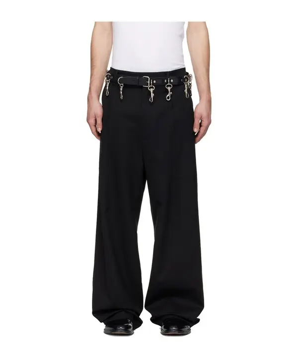 Vetements Casual Pants With Belt Loops