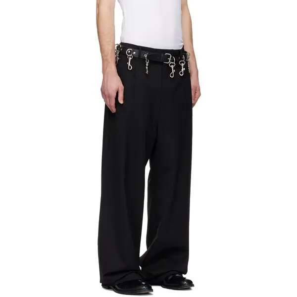 Vetements Casual Pants With Belt Loops