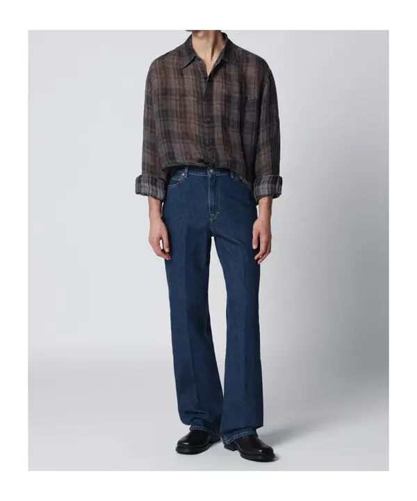 Our Legacy 70s Cut Pressed-crease Jeans