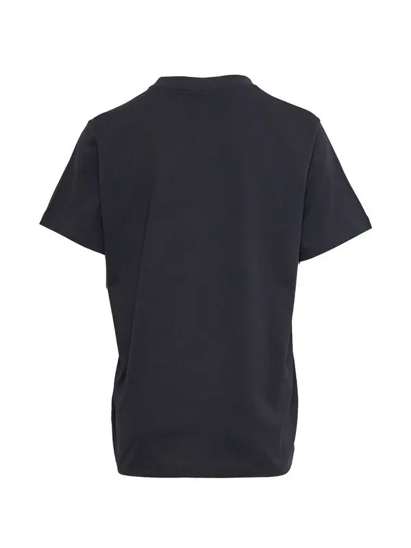 GANNI Crew Neck Short-sleeved T-shirt