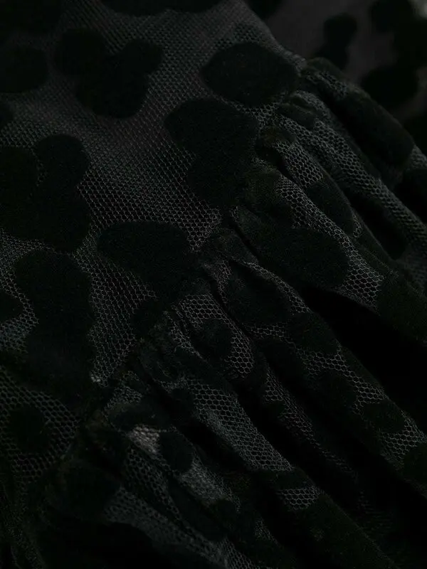 Red Valentino Leopard Print Mini Dress