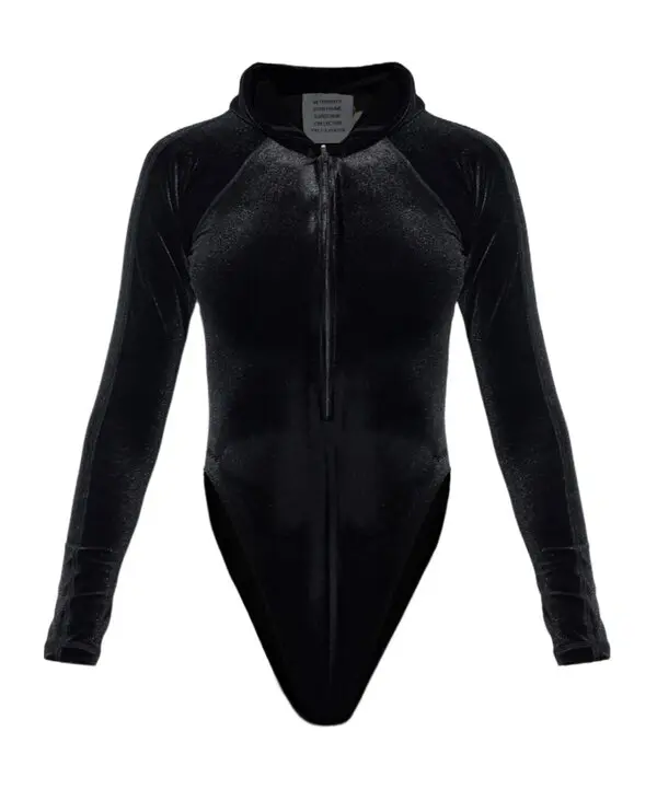 Vetements Zip-fastening Hooded Bodysuit
