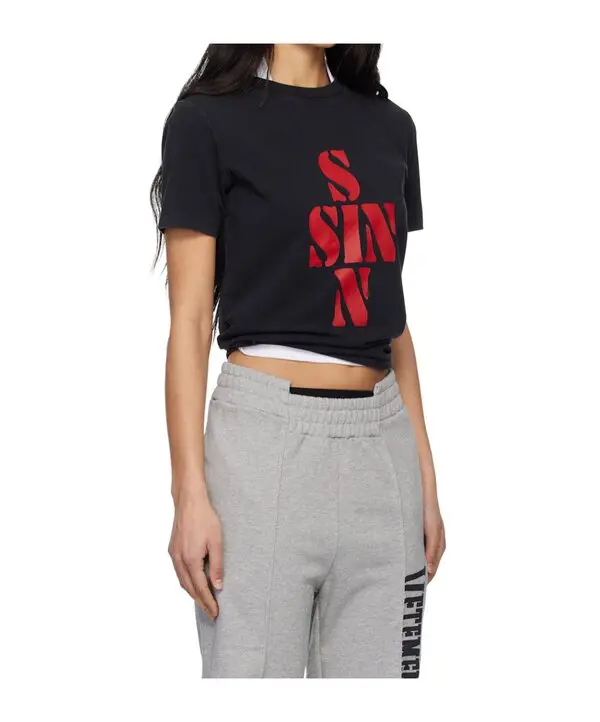 Vetements Sins Fitted T-shirt