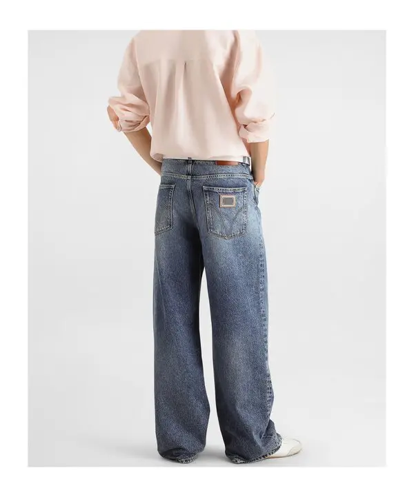 Dolce & Gabbana Logo Plaque Jeans