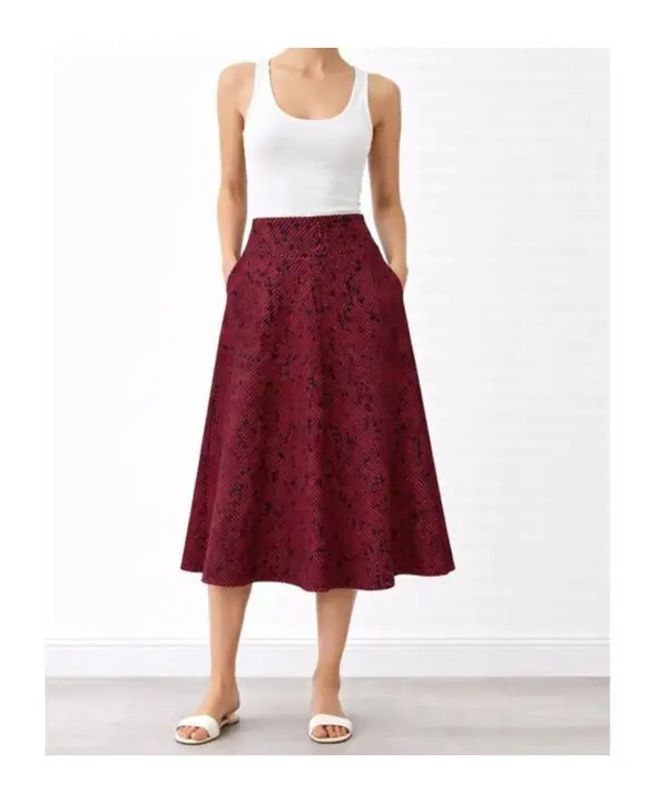 Red Valentino Midi Skirt