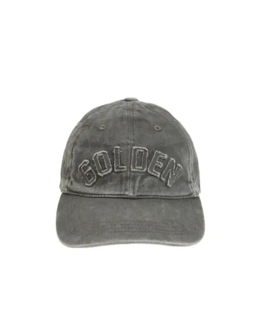 GOLDEN GOOSE Logo Hat - Gray