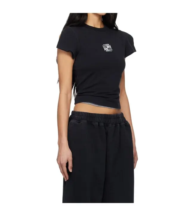 Vetements Biker Cross Logo T-shirt