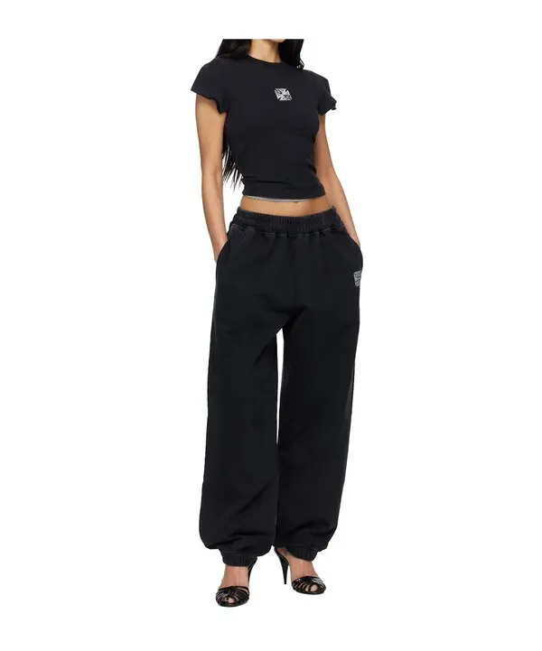 Vetements Logo Printed Elasticated-waist Sweatpants