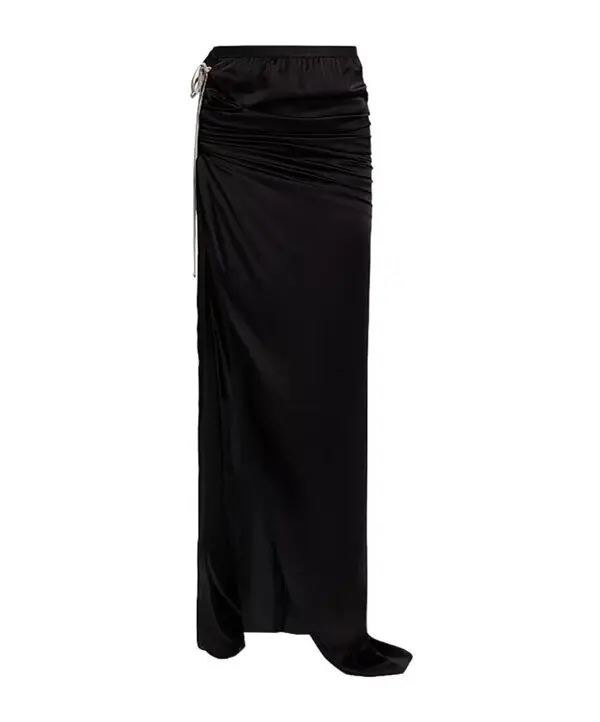 Rick Owens Drawstring Maxi Skirt - No