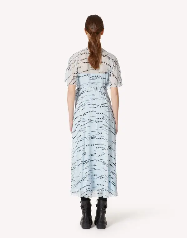 Red Valentino Star Print Dress