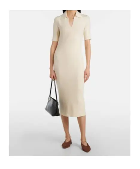JIL SANDER Perforated Suede Slingback Flats