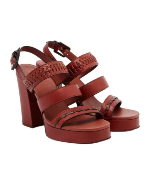 Zimmermann Woven Platform Sandals