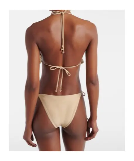Zimmermann Wanderlust Crochet And Lamé Bikini