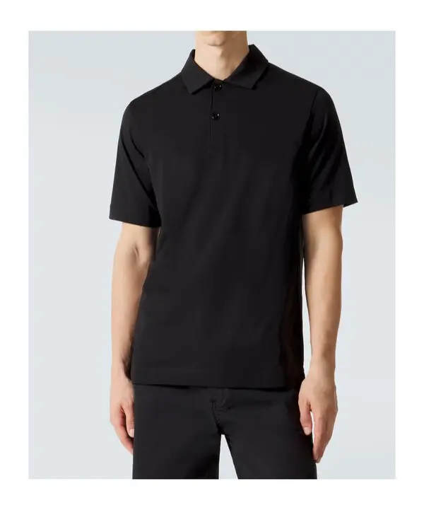 Dries Van Noten Cotton Jersey Polo Shirt