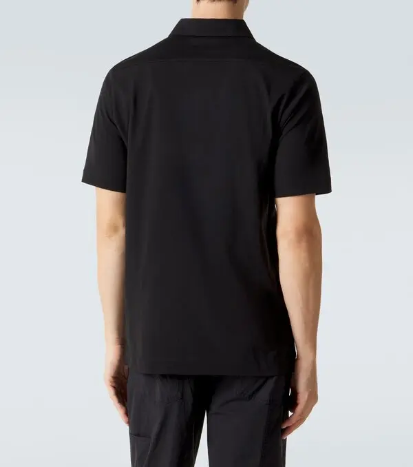 Dries Van Noten Cotton Jersey Polo Shirt