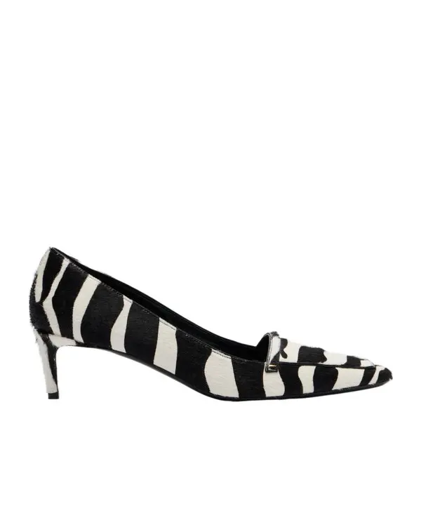 Khaite Celia 50 Zebra-print Calf Hair Pumps