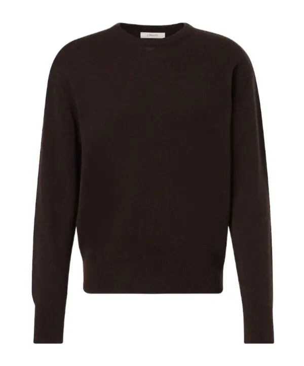 LEMAIRE Cashmere And Wool Sweater - Brown