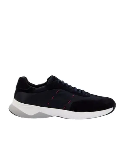 Kiton Suede-trimmed Sneakers