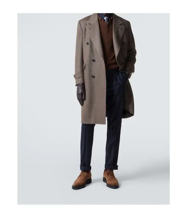 John Lobb Ted Suede Oxford Shoes