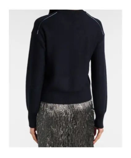 Erdem Intarsia Wool And Cotton Sweater