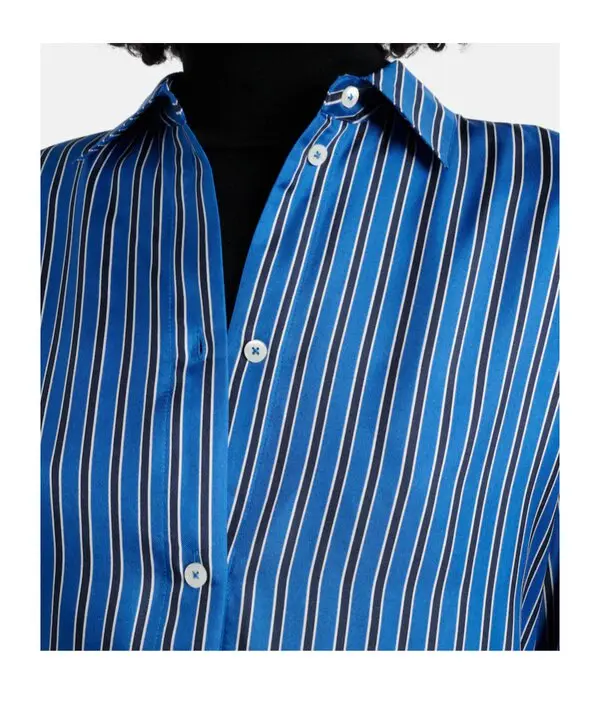 TOTEME Striped Silk Shirt