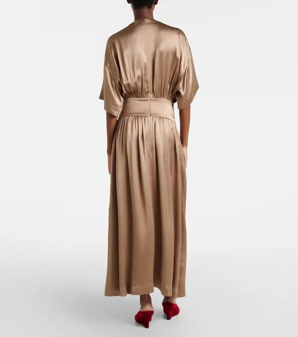 TOTEME Satin Midi Dress