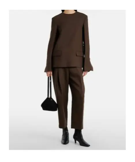 TOTEME Pocket Crêpe Top