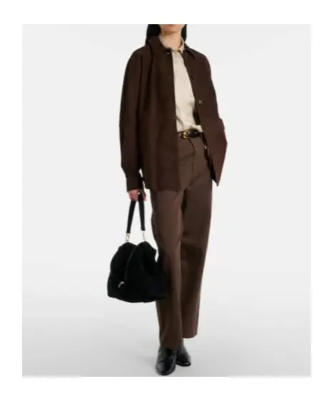 TOTEME Suede Overshirt
