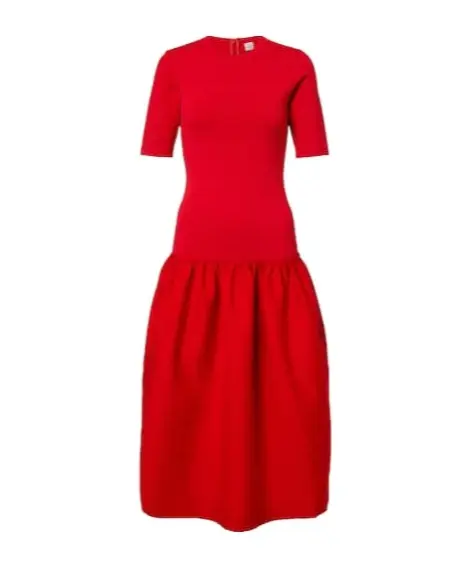 TOTEME Peplum Midi Dress